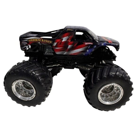Hot Wheels | Toys | Hot Wheels Monster Jam Trucks Airborne Ranger Black ...